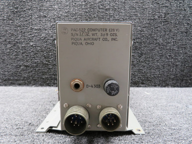PAC-522 Piqua Propeller Synchrophaser Computer with Mount (28V) (Worn)