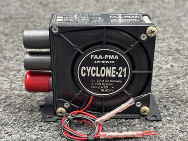 CRB-6457 Lone Star Aviation Cyclone-21 Avionics Cooling Fan (12 Volts)