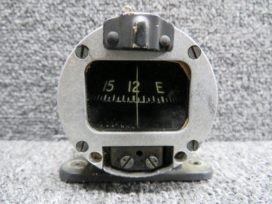 C2400-L4P Airpath Dash Mounted Compass, Lighted (Silver Face)