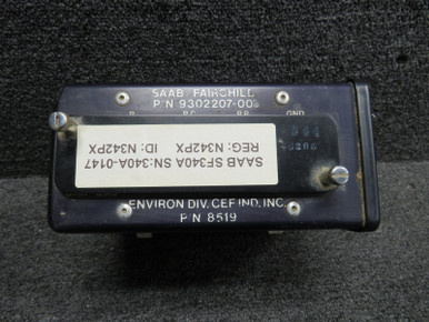 9302207-003 (Alt: 8519-M3) Fairchild Control Unit Box
