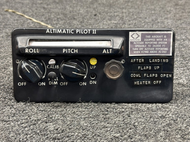 753-868 Piper PA30 Altimatic II Control Console Assembly with Face ...