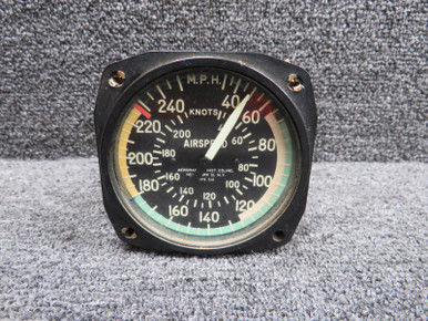 541 Aeromarine Inst Airspeed Indicator (Worn Inner Face) For Sale
