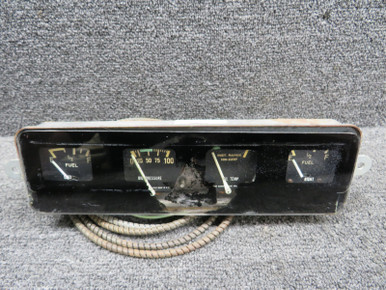 Cessna 210A Fuel and Oil Temperature with Oil Pressure Instrument ...