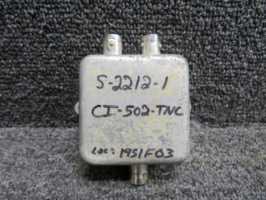S-2212-1 (Alternate PN: CI-502-TNC) Antenna Coupler (No Data Plate)