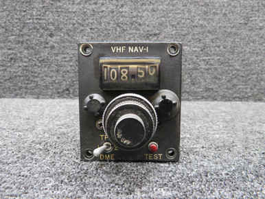 VHF Nav-1 Control Unit with TFR-DME Switch (No Data Plate)