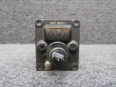 VHF Nav-1 Control Unit with On-Off Switch Addition (No Data Plate)