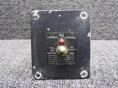 Aero Commander 680-F ELT Panel Switch has No Data Plate