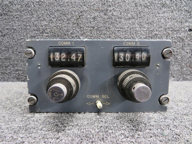 Comm 1, Comm 2 Control Unit (Worn) | Used Airplane Parts