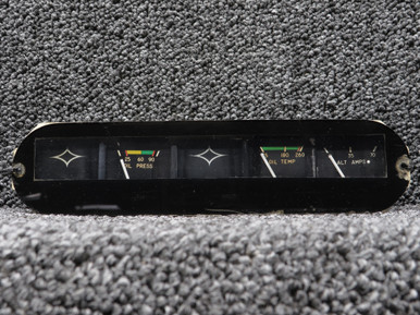 95241-011 Piper PA32-260 Instrument Cluster Assembly (Has Broken Mount ...