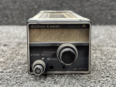 622-2078-001 Collins VHF-251 Comm Transceiver w Tray and Mods (14V ...