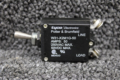 W31-X2M1G-50 Tyco - Potter and Brumfield Toggle Switch (Volts: 50, Amps ...
