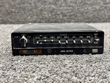 066-1024-03 King Radio KMA-20 Marker Beacon Receiver with Tray (14, 28 ...