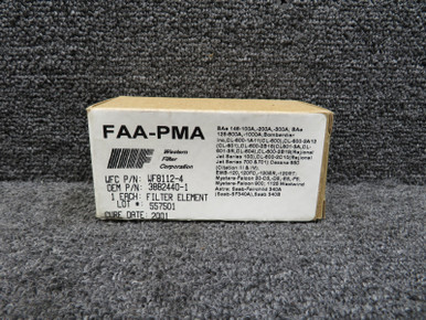 3882440-1 (Alt: 8112-4) Western Filter APU Fuel Filter (New Old Stock ...