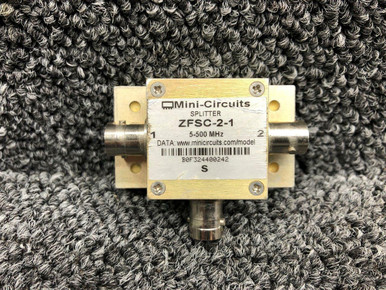 ZFSC-2-1 Mini Circuits Splitter (5-500 MHZ) - BAS Part Sales