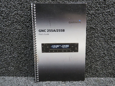 190-01182-01 Rev. C Garmin GNC-255A / 255B Pilots Guide - BAS Part Sales