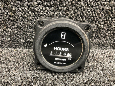 100690 Datcon 873 Hour Meter Indicator (Hours: 6169.90) (Volts: 12-24 ...