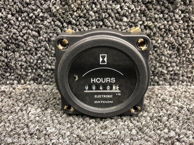 100690 Datcon 873 Hour Meter Indicator (Volts: 12-24) (Hours: 48.80 ...