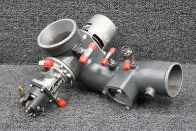 LW-13776 Lycoming TIO-540-R2AD Turbocharger Exhaust Valve Assembly For Sale