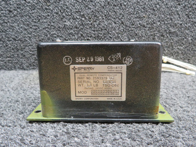 2593379-001 Sperry CS-412 Remote Dual Compensator has Connectors