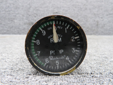 Beechcraft RPM Propeller Tachometer Indicator For Sale
