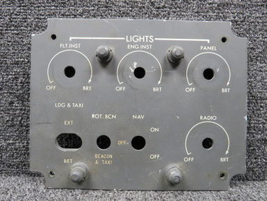 22173 Lights Control Instrument Sub Panel