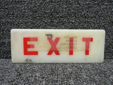 4230-1 (Alternate: 4899301-1) Wemac Cabin Door Exit Sign (Volts: 28)