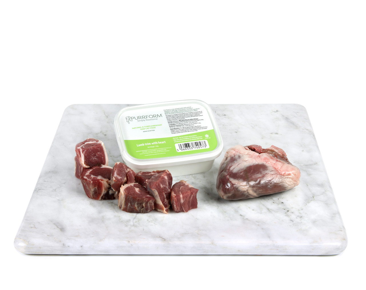 Lamb Trim with Heart - Purrform Ltd