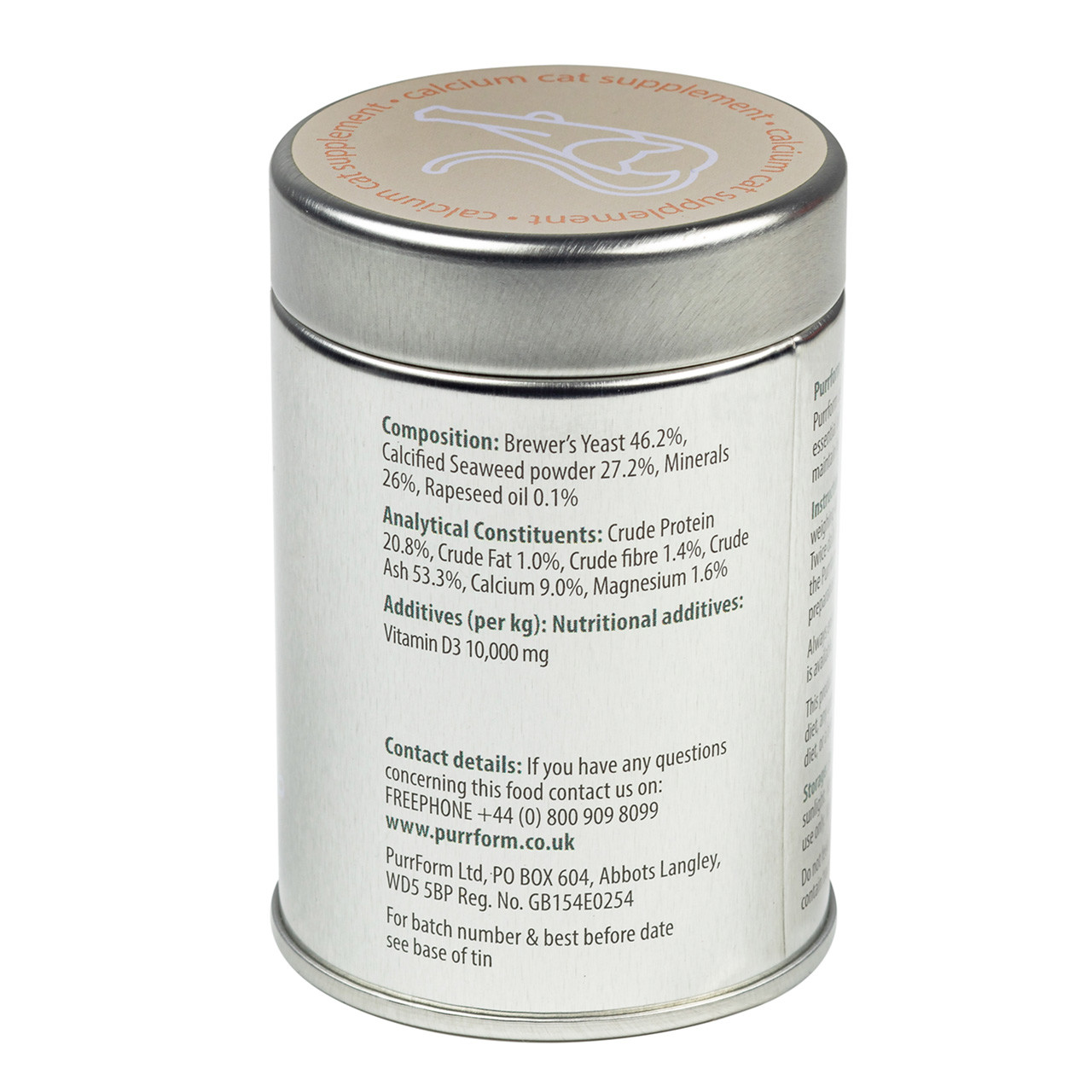 Calcium Supplement - Purrform Ltd