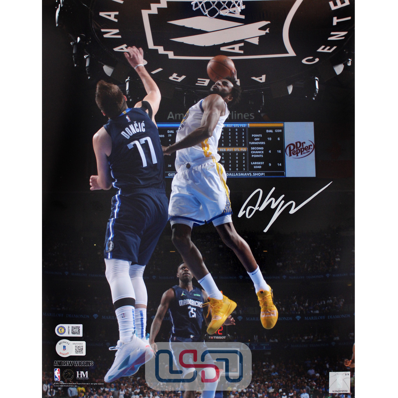 Andrew Wiggins Warriors Signed Autographed 11x14 Photograph Photo USA ...