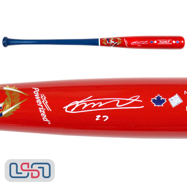 Vladimir Guerrero Jr. Signed Louisville Slugger Family VG27 Game Model ...