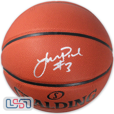 Jordan Poole Warriors Signed Autographed I/O Spalding NBA Basketball ...