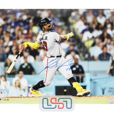 Ronald Acuna Jr. Braves Signed Autographed 16x20 Photograph Photo USA ...
