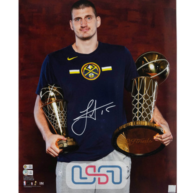 Nikola Jokic Nuggets Signed Autographed 16x20 Photograph Photo USA SM ...