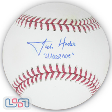 Josh Hader Astros Signed Cursive "Haderade" Major League Baseball USA ...