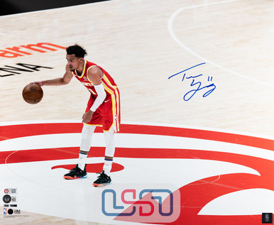 Trae Young Atlanta Hawks Signed Autographed 16x20 Photograph Photo USA ...