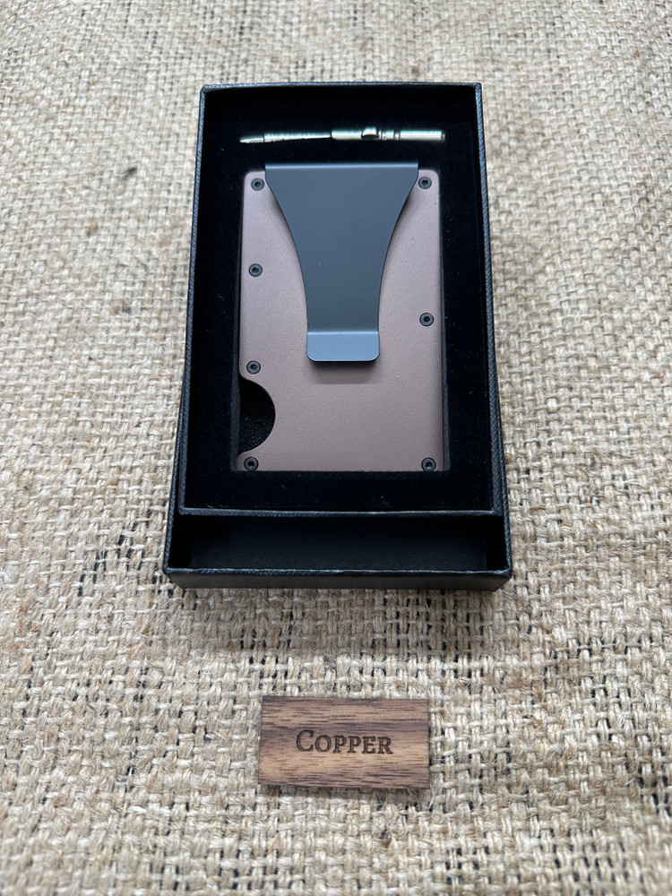 RFID-blocking Card Wallet (Metal)