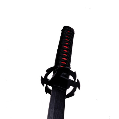 Bleach Ichigo Kurosaki Tensa Zangetsu Cosplay Bamboo Wooden Black Sword ...