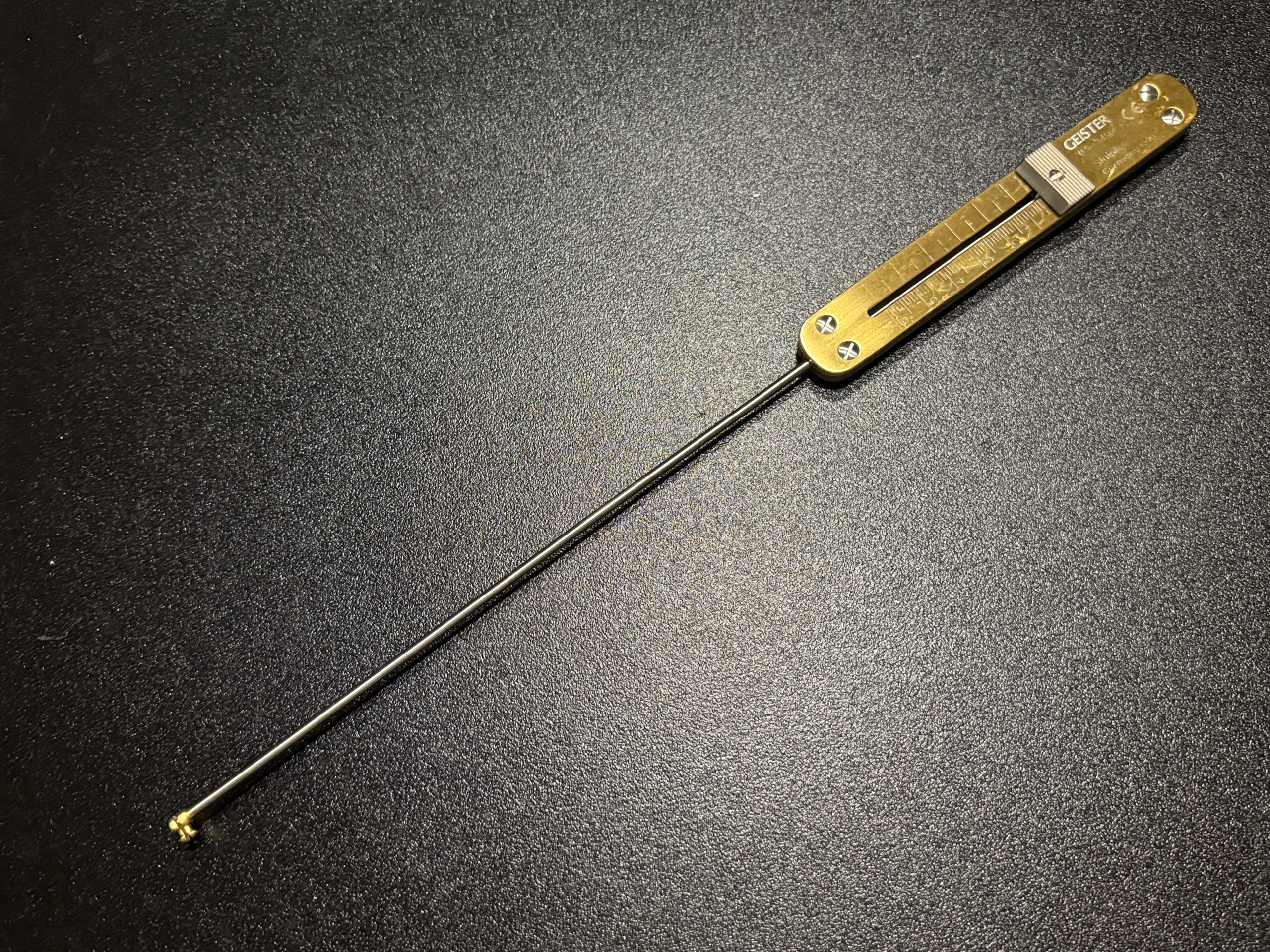 Geister 03-5409 ValveGate Mohr Suture Ruler For Sale