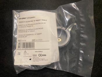 Stryker 2250-36F Trident Eccentric 10 Degree Insert Trials 36F
