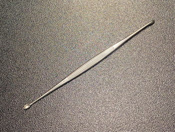 Buxton 56-8053 Double Ended Oval Cup Curette, Size 1 & 2