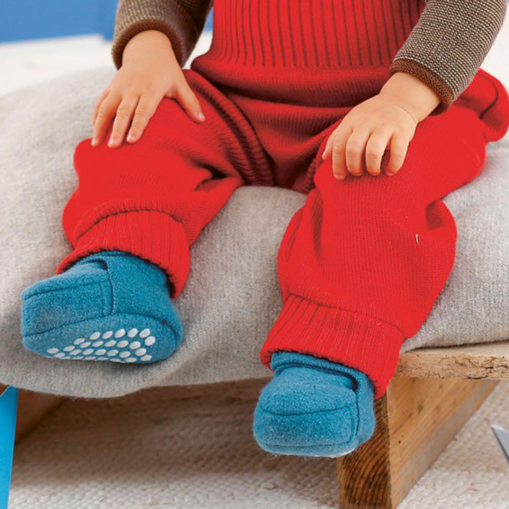 REIFF - Infant Baby Warm Booties Socks, 100% Organic Merino Wool