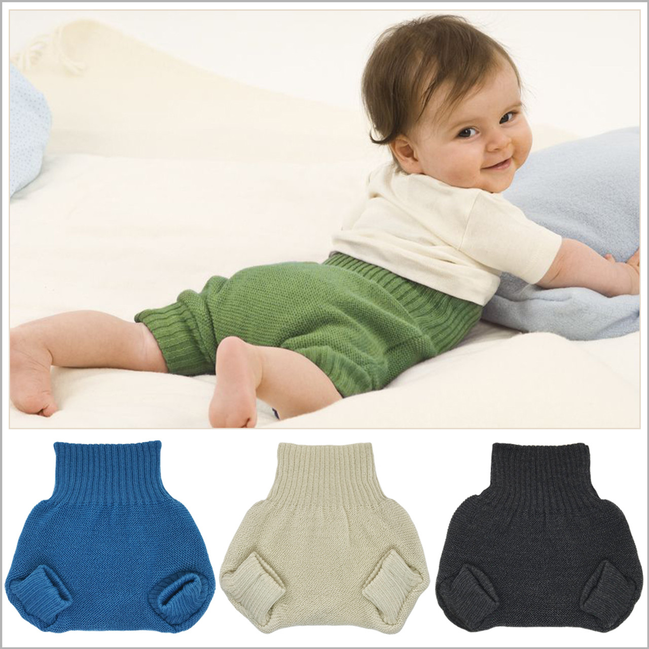Disana Wool Cover for Cloth Diapers 100 Merino Wool Double Knit