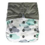 ECOABLE Reusable Waterproof Diaper Cover Shell: for Baby Prefold Cloth ...