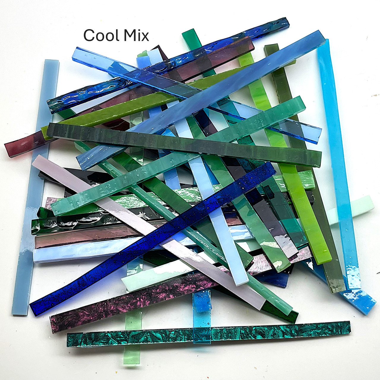 Mosaic Tile Stained Glass Strips