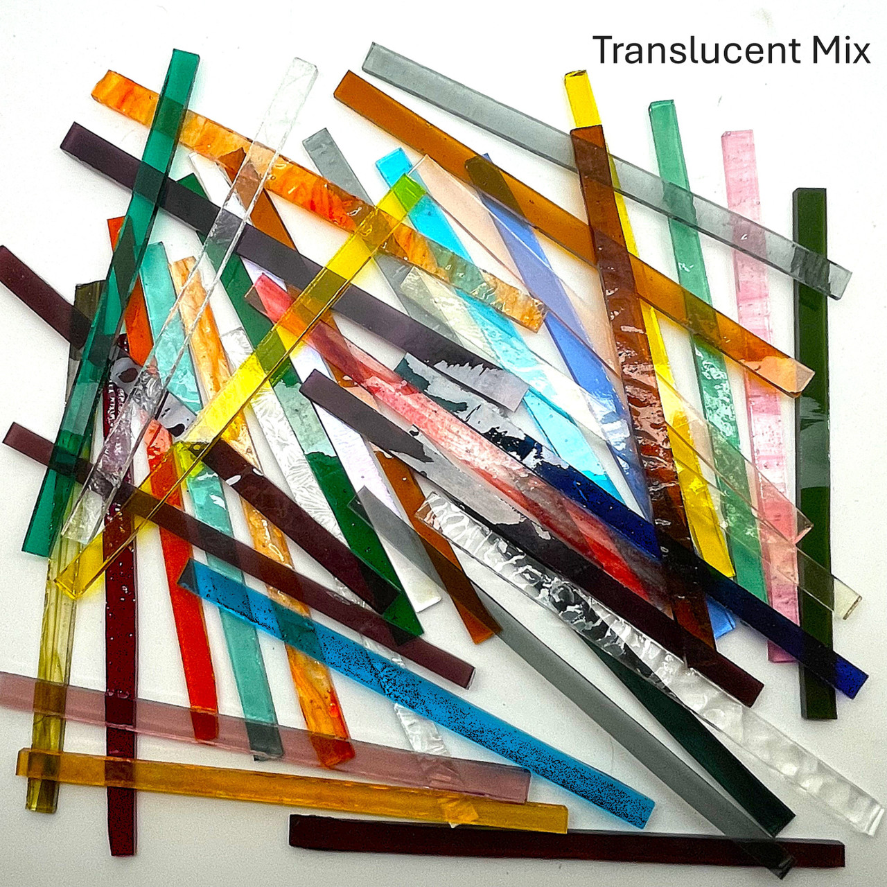 Mosaic Tile Stained Glass Strips
