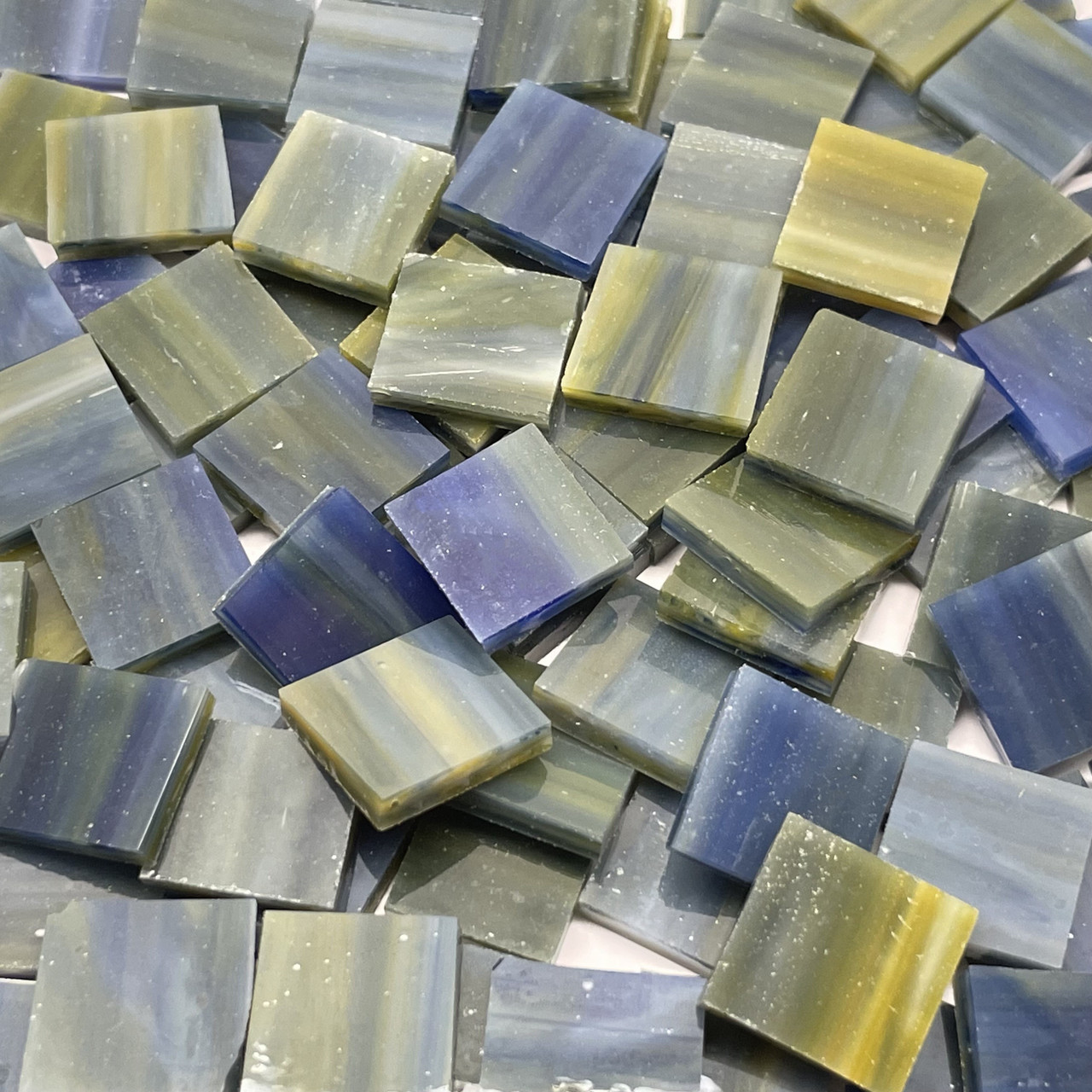 30% OFF GGG Starry Night Blend Opal Stained Glass Mosaic Tiles - Mosaic ...