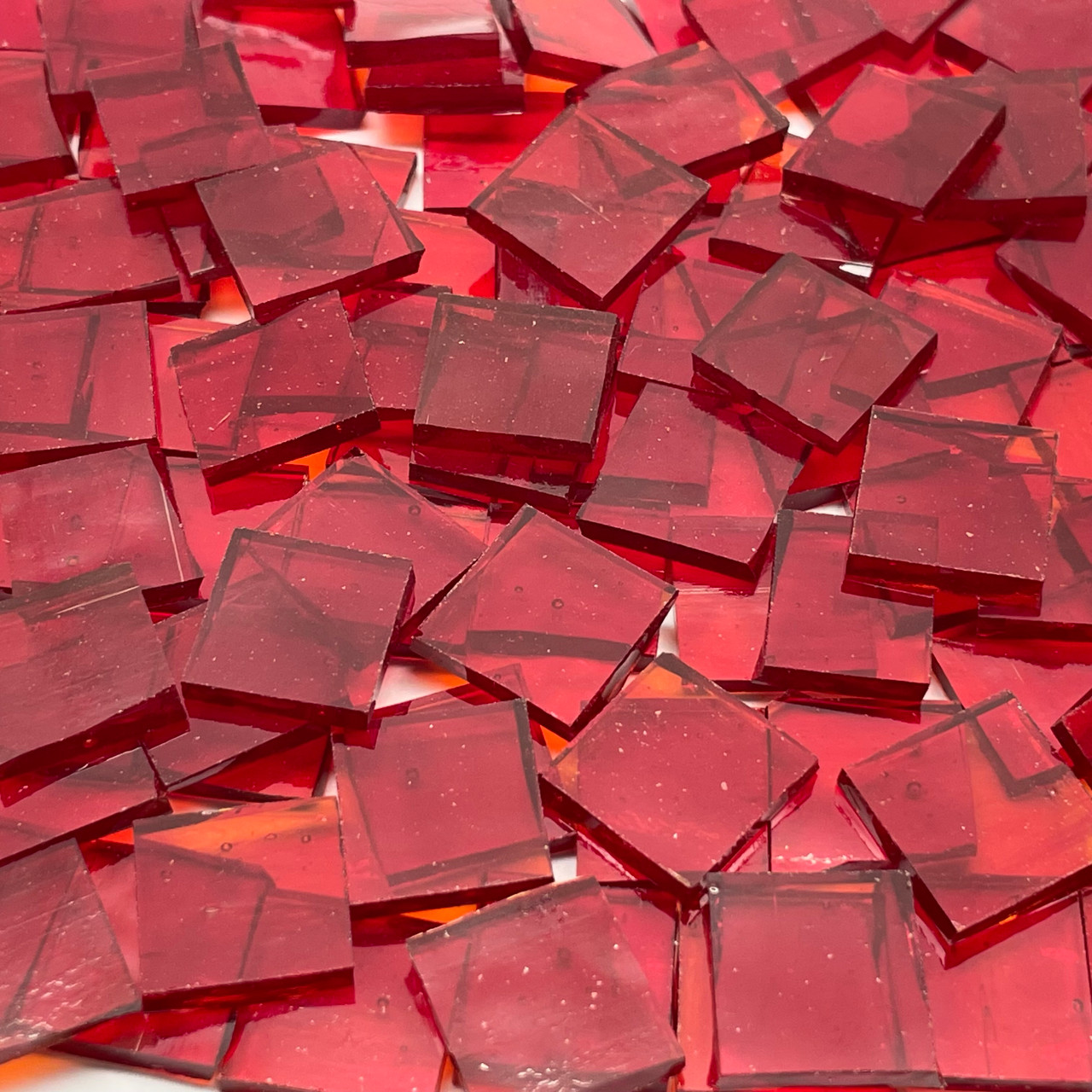 Red Stained Glass Texture