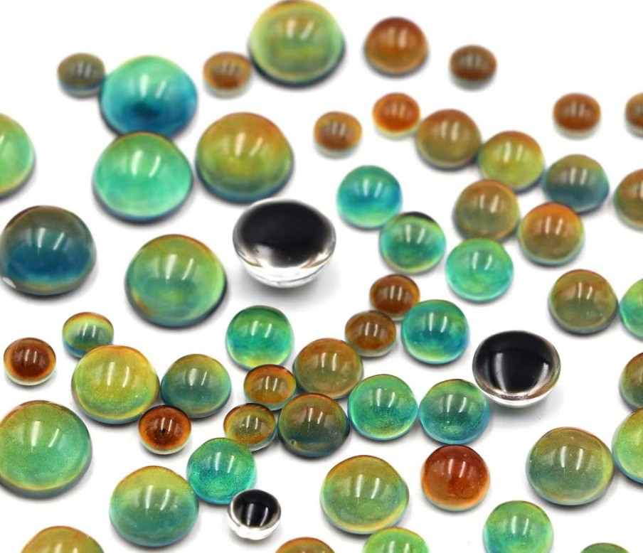 NEW 10 Color Changing Mood Stones, 10mm - Mosaic Tile Mania