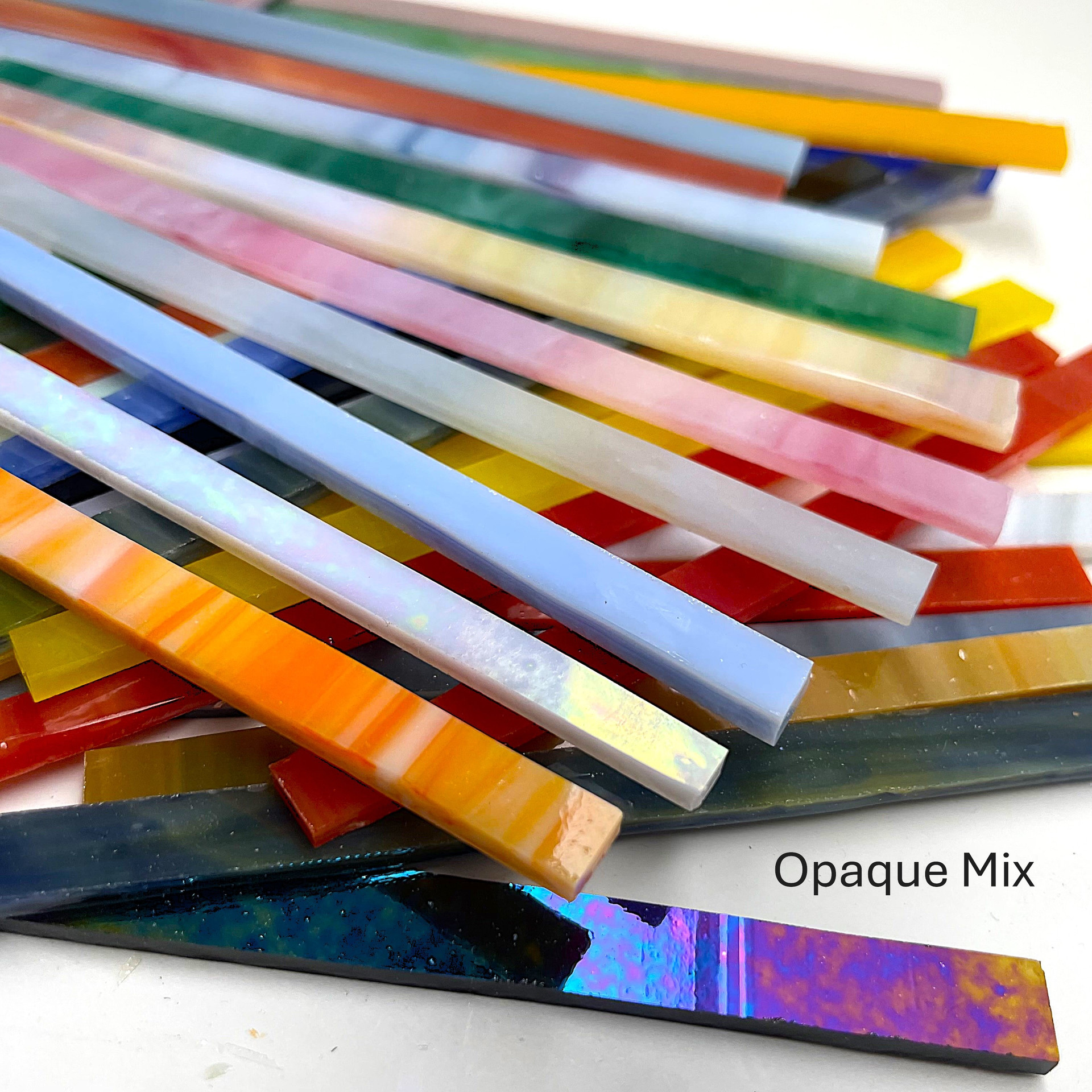 Mosaic Tile Stained Glass Strips