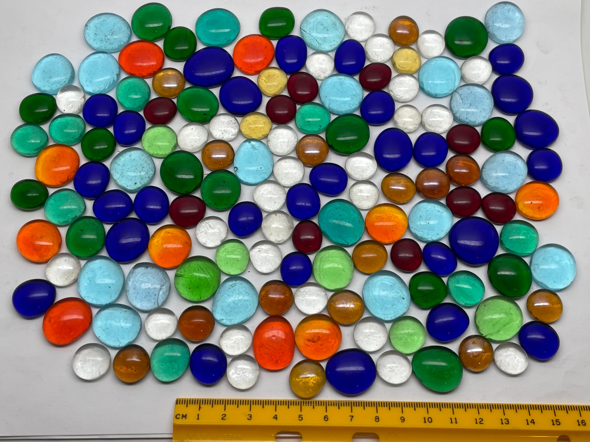 Mosaic Accent Pieces - Glass Gems & Nuggets - Mosaic Tile Mania